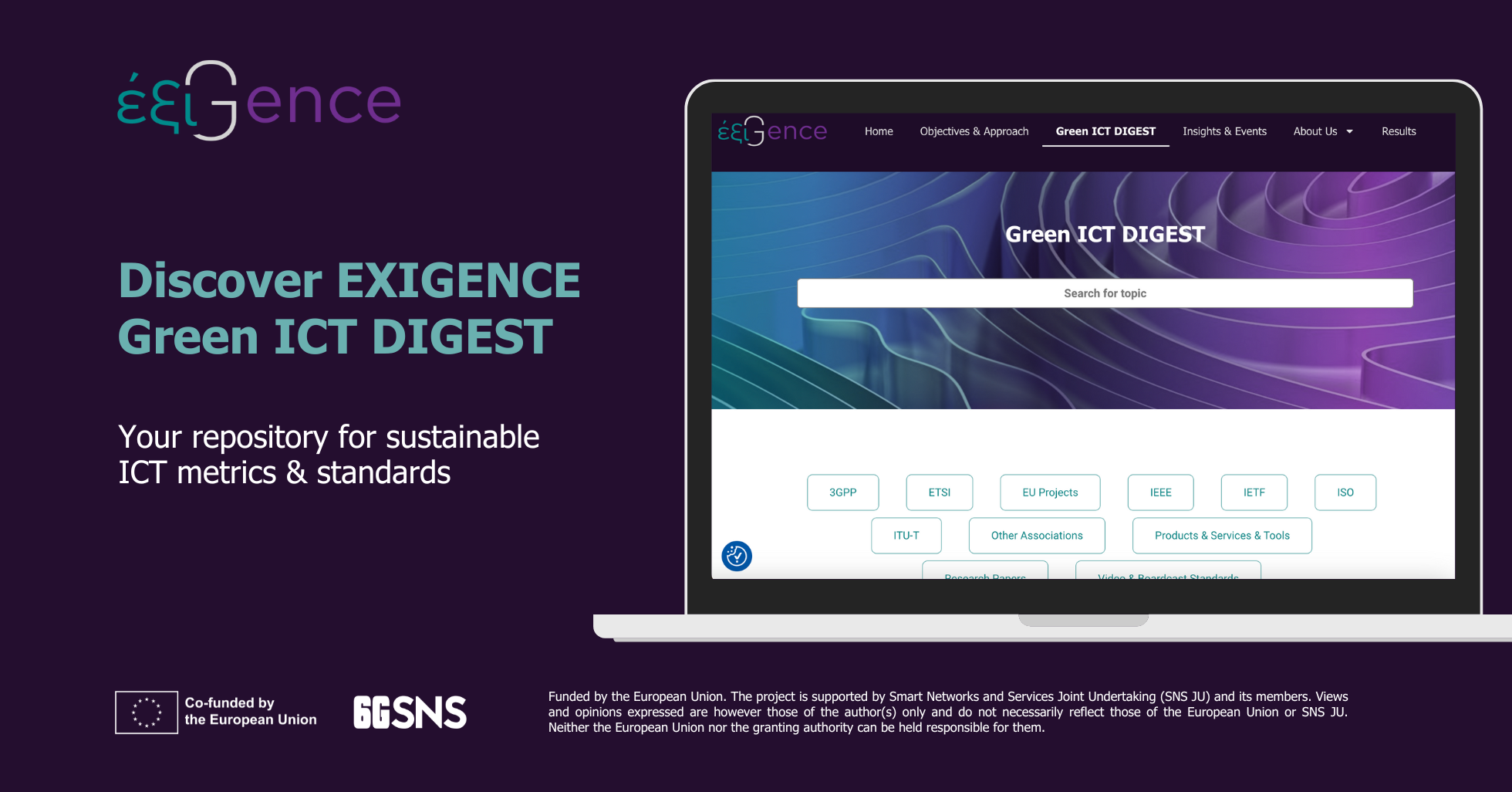 Introducing EXIGENCE Green ICT DIGEST: Relevant Green Exploration ...